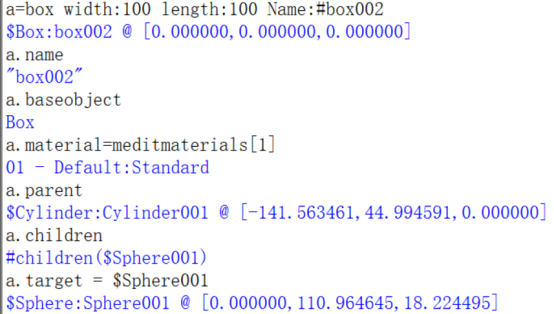 MaxScript学习笔记